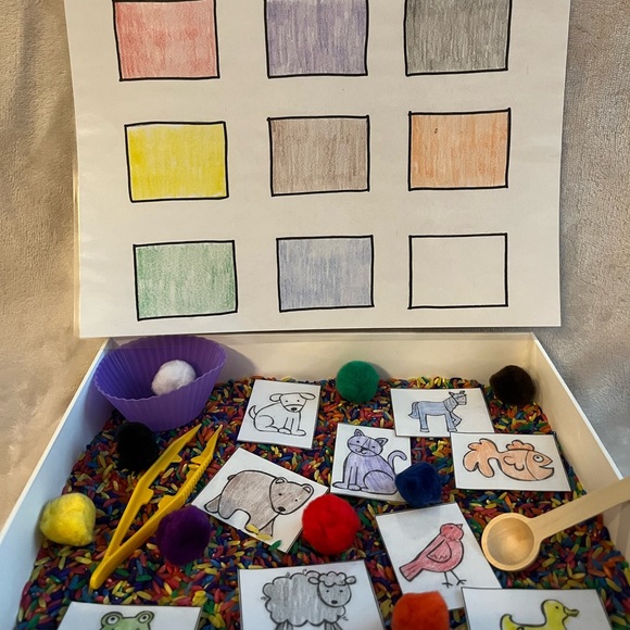 Toys | Brown Bear Brown Bear Sensory Bin Kit And Game | Poshmark